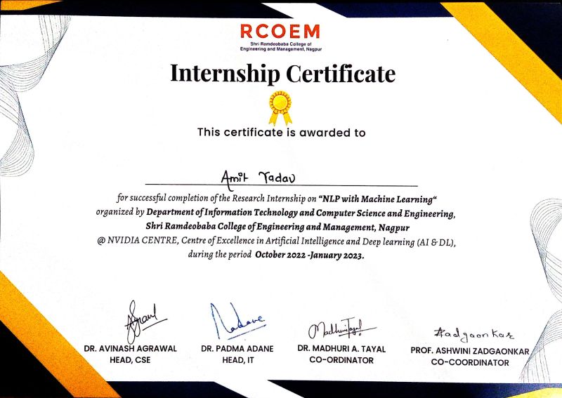 Amit Yadav on LinkedIn: Hello Connections, I'm happy to share with you ... Amit Yadav on LinkedIn: Hello Connections, I'm happy to share with you ...
