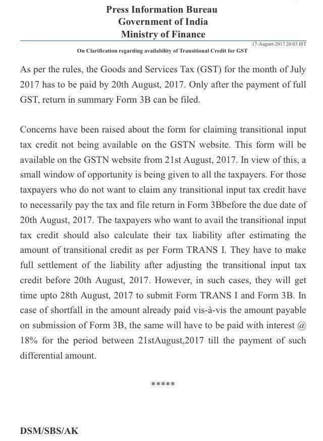 Sudarsanan V on LinkedIn: Extension of deadline for filing GSTR-3B for ... Sudarsanan V on LinkedIn: Extension of deadline for filing GSTR-3B for ...