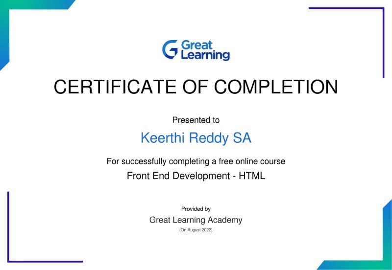 Keerthi Reddy on LinkedIn: #html #frontenddevelopment Keerthi Reddy on LinkedIn: #html #frontenddevelopment