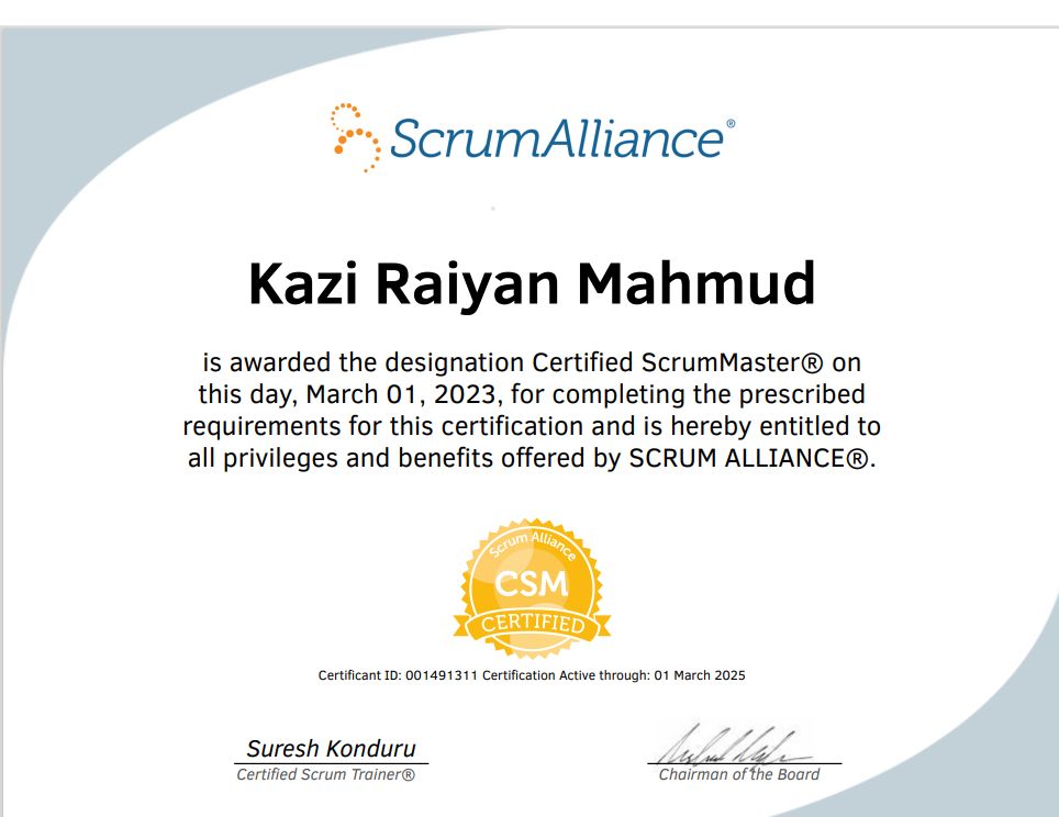 Kazi Raiyan Mahmud on LinkedIn: I am excited to announce that I have ... Kazi Raiyan Mahmud on LinkedIn: I am excited to announce that I have ...