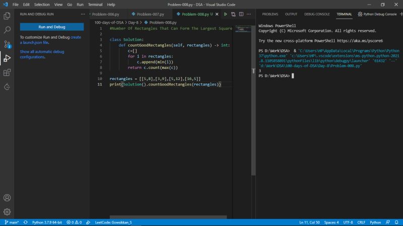 Gowsikkan S on LinkedIn: #100daysofcodechallenge #datastructure #python Gowsikkan S on LinkedIn: #100daysofcodechallenge #datastructure #python