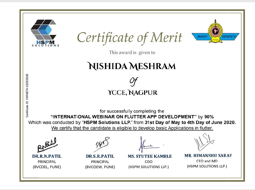 Nishida Meshram on LinkedIn: #webinar #appdevelopment #flutter Nishida Meshram on LinkedIn: #webinar #appdevelopment #flutter