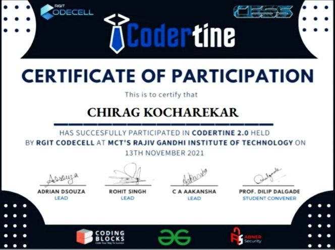 Chirag Kocharekar on LinkedIn: #coding #engineering #connections # ... Chirag Kocharekar on LinkedIn: #coding #engineering #connections # ...