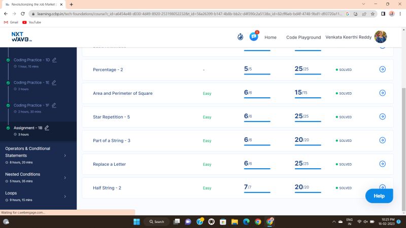 Keerthi Reddy on LinkedIn: #day25 #30daysofcode #nxtwave #ccbp # ... Keerthi Reddy on LinkedIn: #day25 #30daysofcode #nxtwave #ccbp # ...