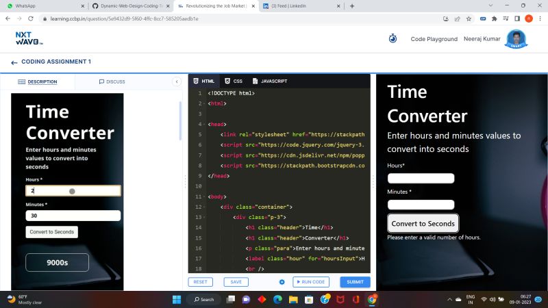 Neeraj Kumar Yellapu on LinkedIn: #coding #nxtwave #javascript #code # ... Neeraj Kumar Yellapu on LinkedIn: #coding #nxtwave #javascript #code # ...