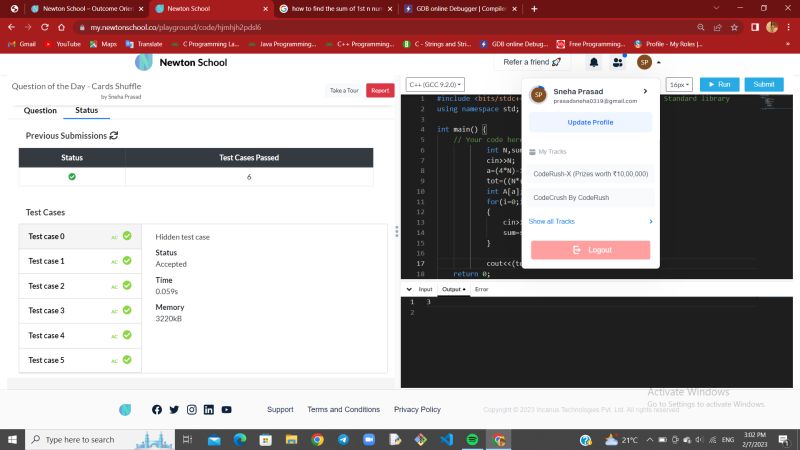 Sneha Prasad on LinkedIn: #cplusplus #day22 #30daysofcode #community # ... Sneha Prasad on LinkedIn: #cplusplus #day22 #30daysofcode #community # ...