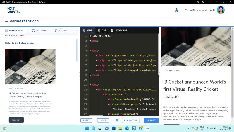 Gowri Kolli on LinkedIn: #codding #html #css Gowri Kolli on LinkedIn: #codding #html #css