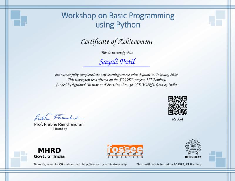 Sayali Patil on LinkedIn: #python #programming Sayali Patil on LinkedIn: #python #programming