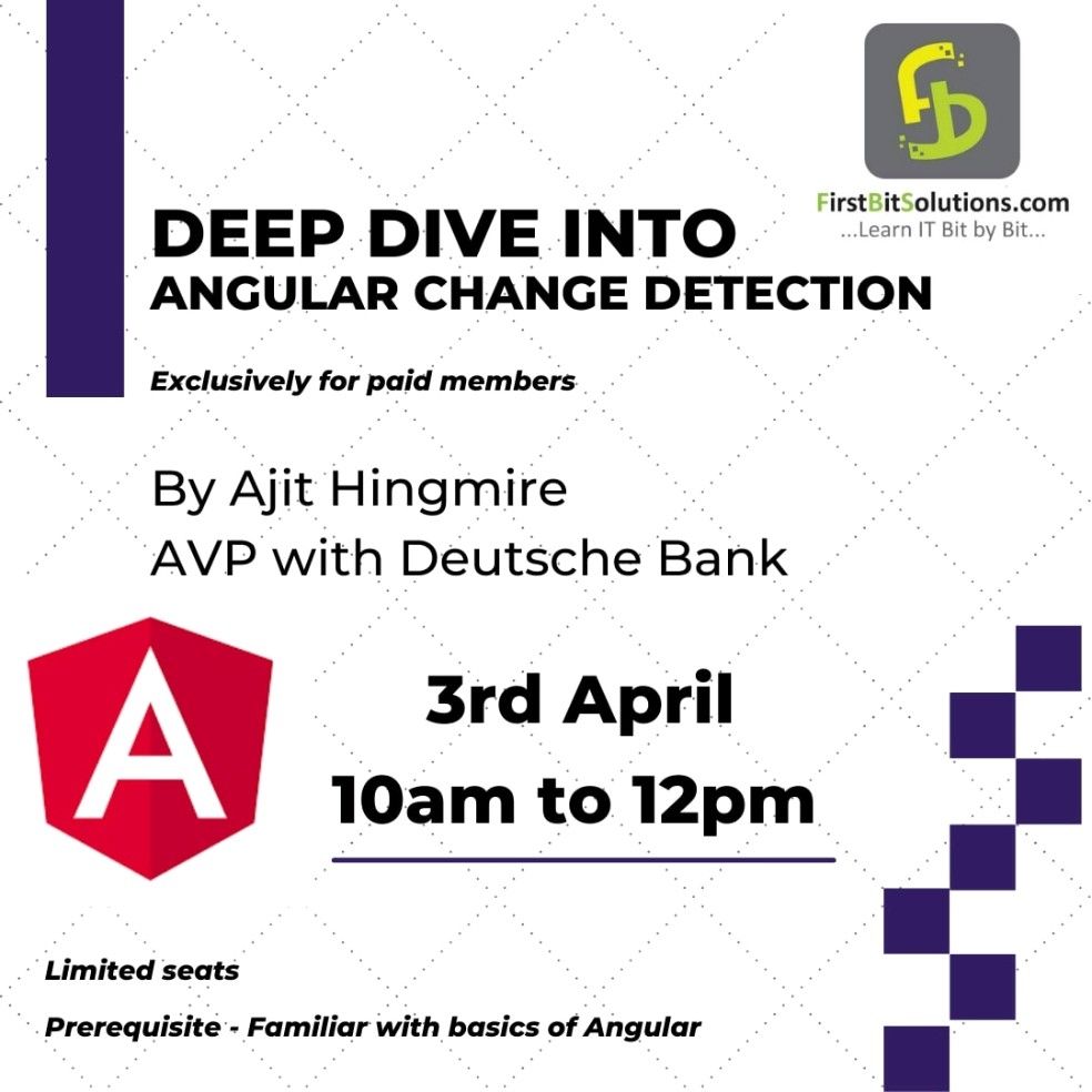 Vipul Panmand on LinkedIn: #angular_change_detection #angular #family Vipul Panmand on LinkedIn: #angular_change_detection #angular #family