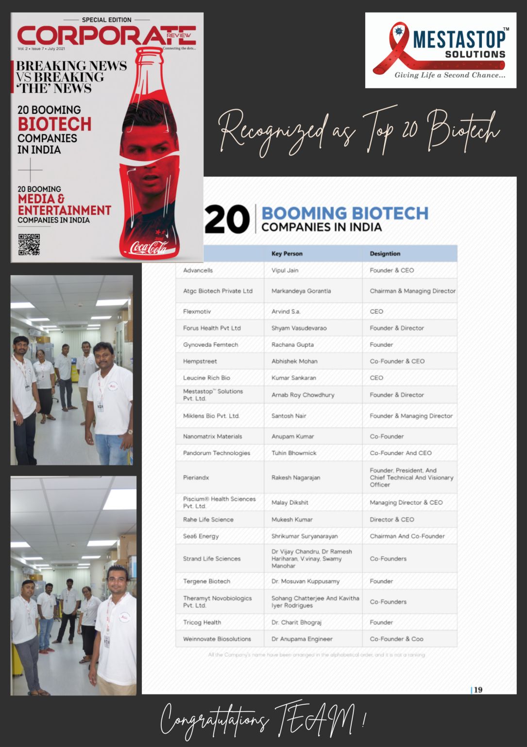 Debabani Roy Chowdhury on LinkedIn: Congratulations Team!! | 10 comments Debabani Roy Chowdhury on LinkedIn: Congratulations Team!! | 10 comments