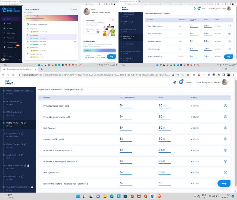 Harika Sunnapu on LinkedIn: #day20 #ccbp #nxtwave #pythonprogramming ... Harika Sunnapu on LinkedIn: #day20 #ccbp #nxtwave #pythonprogramming ...