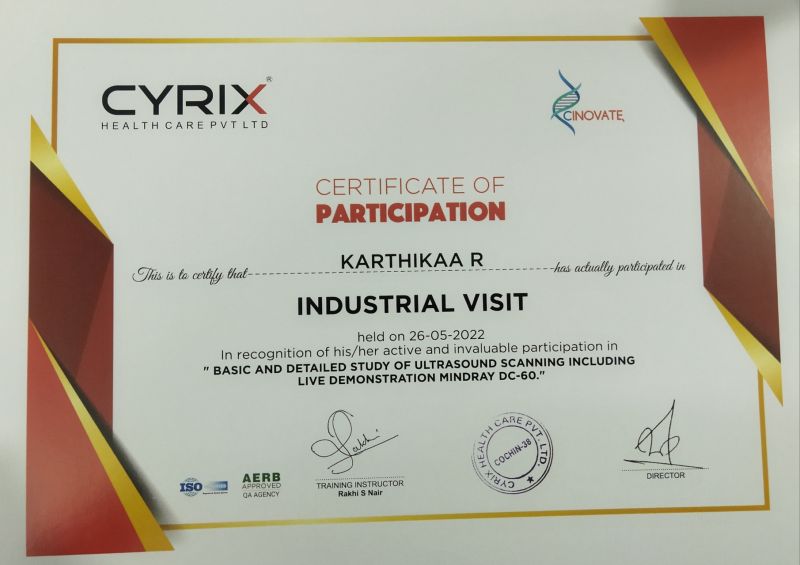 Karthikaa Rajamani on LinkedIn: #industrialvisit Karthikaa Rajamani on LinkedIn: #industrialvisit