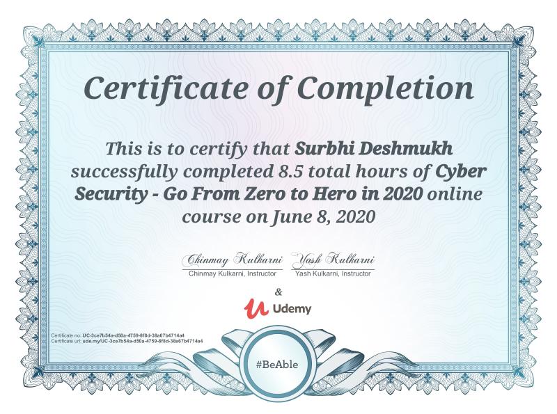 Surbhi Deshmukh on LinkedIn: #udemy #onlinecourses #learning # ... Surbhi Deshmukh on LinkedIn: #udemy #onlinecourses #learning # ...