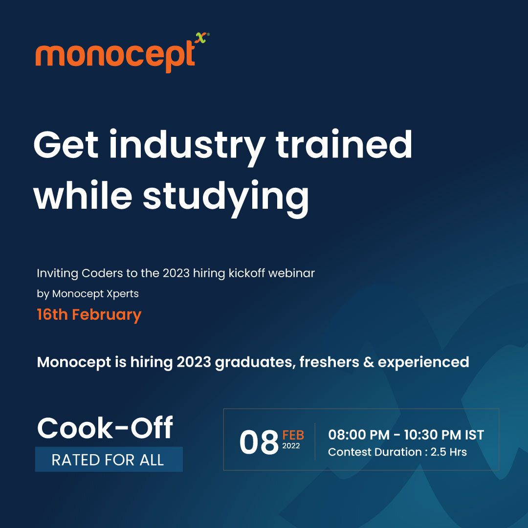 CodeChef on LinkedIn: #codechef #coding #hiring CodeChef on LinkedIn: #codechef #coding #hiring