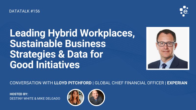 Experian on LinkedIn: #datatalk #podcast #esg Experian on LinkedIn: #datatalk #podcast #esg