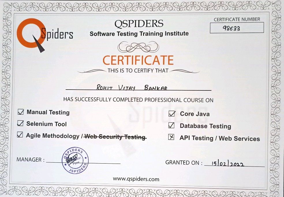 Rohit Bankar on LinkedIn: #sql #corejava #webtechnologies # ... Rohit Bankar on LinkedIn: #sql #corejava #webtechnologies # ...