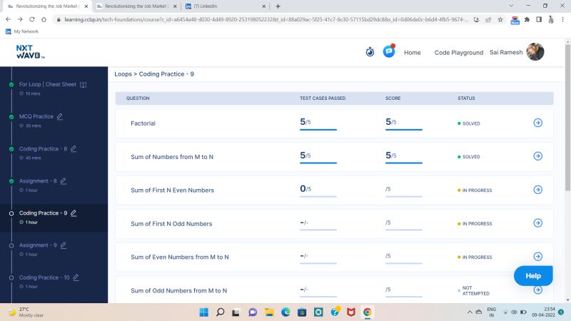 Sai Ramesh Maturi on LinkedIn: #day30 #30daysofcode #coding # ... Sai Ramesh Maturi on LinkedIn: #day30 #30daysofcode #coding # ...