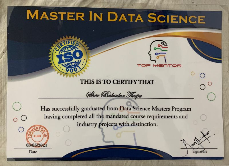 Sher Thapa on LinkedIn: #opentowork #dataanalyst #datascientist # ... Sher Thapa on LinkedIn: #opentowork #dataanalyst #datascientist # ...