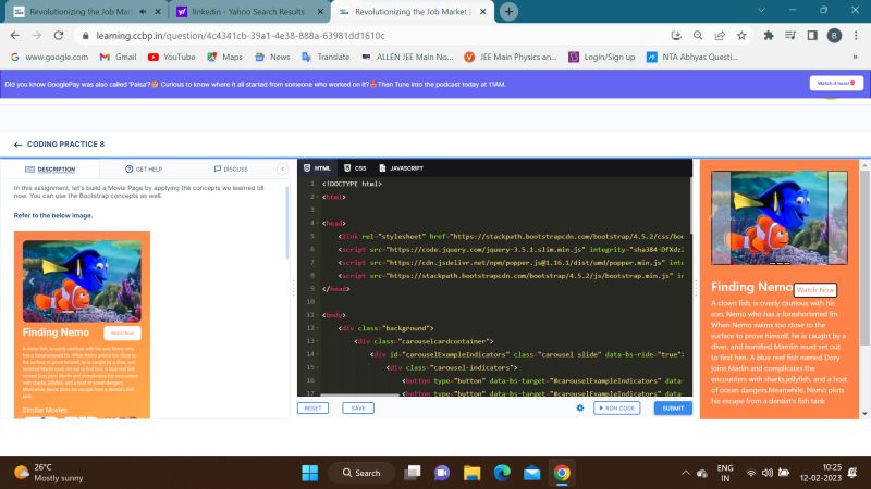 BHARATH GUNTAMADUGU on LinkedIn: #ccbp #html #css #nxtwave BHARATH GUNTAMADUGU on LinkedIn: #ccbp #html #css #nxtwave