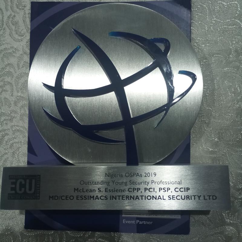Dr. McLean S. Essiene CPP®, PCI®, PSP®, CCIP. Ph.D. on LinkedIn: I'm ... Dr. McLean S. Essiene CPP®, PCI®, PSP®, CCIP. Ph.D. on LinkedIn: I'm ...