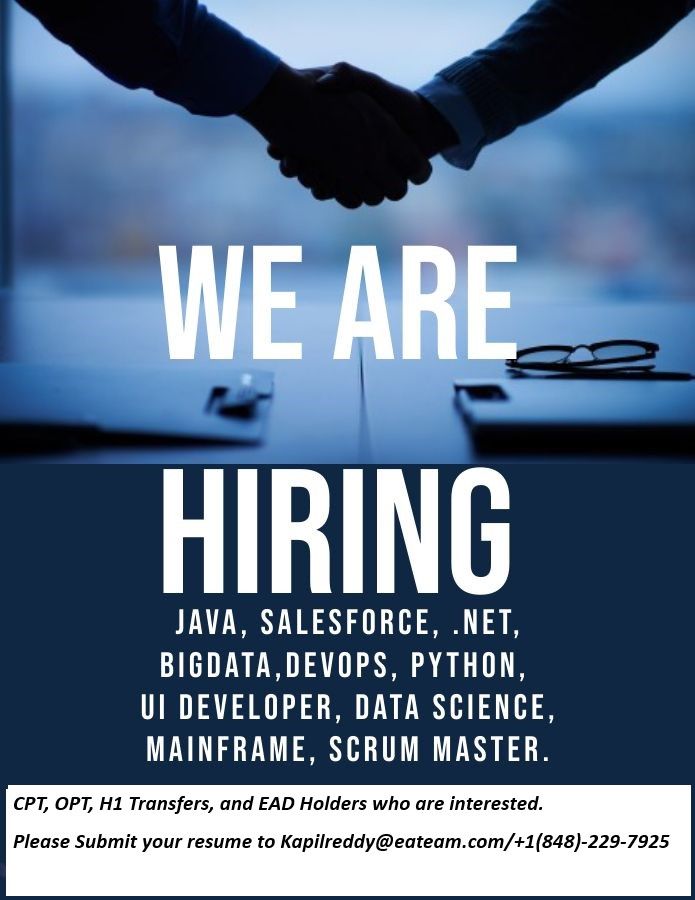Kapil Reddy Baddam on LinkedIn: Hello Everyone, We are hiring if anyone ... Kapil Reddy Baddam on LinkedIn: Hello Everyone, We are hiring if anyone ...