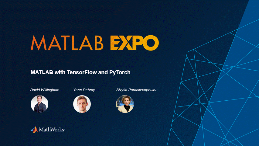 David Willingham on LinkedIn: #matlab #tensorflow #pytorch #matlabexpo David Willingham on LinkedIn: #matlab #tensorflow #pytorch #matlabexpo