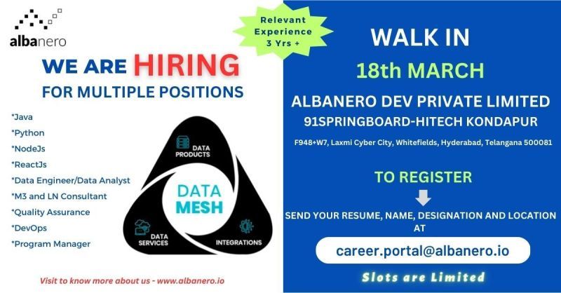 albanero on LinkedIn: #datamesh #walkindrive albanero on LinkedIn: #datamesh #walkindrive