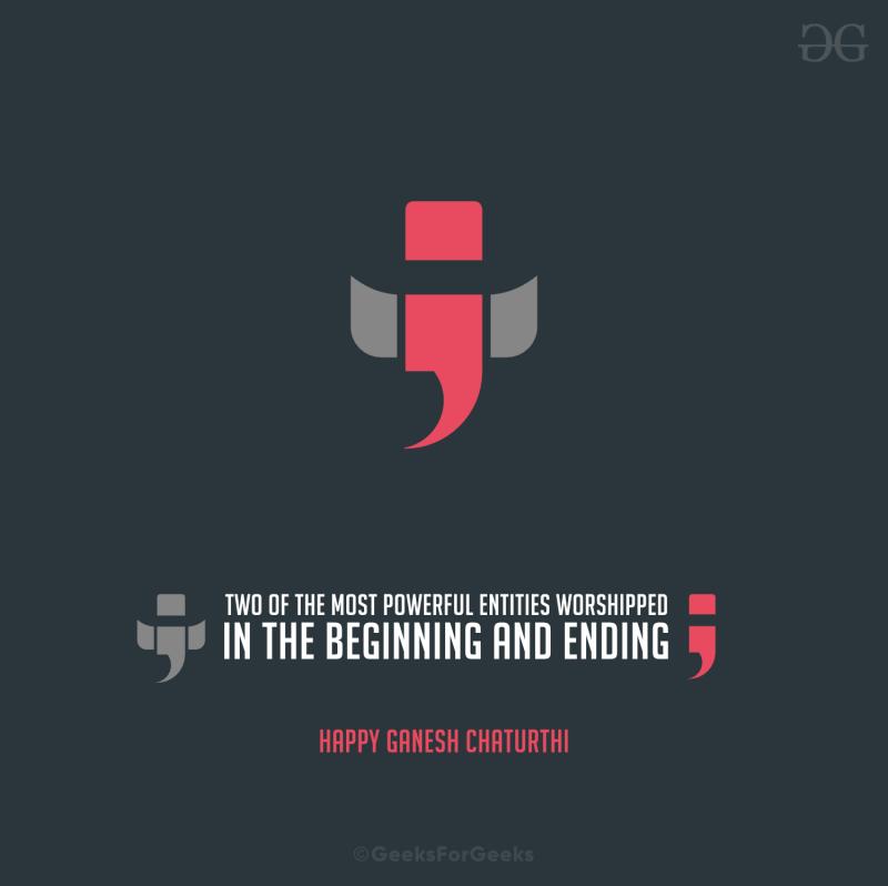 GeeksforGeeks on LinkedIn: #ganeshchaturthi #coding #programming #coder ... GeeksforGeeks on LinkedIn: #ganeshchaturthi #coding #programming #coder ...