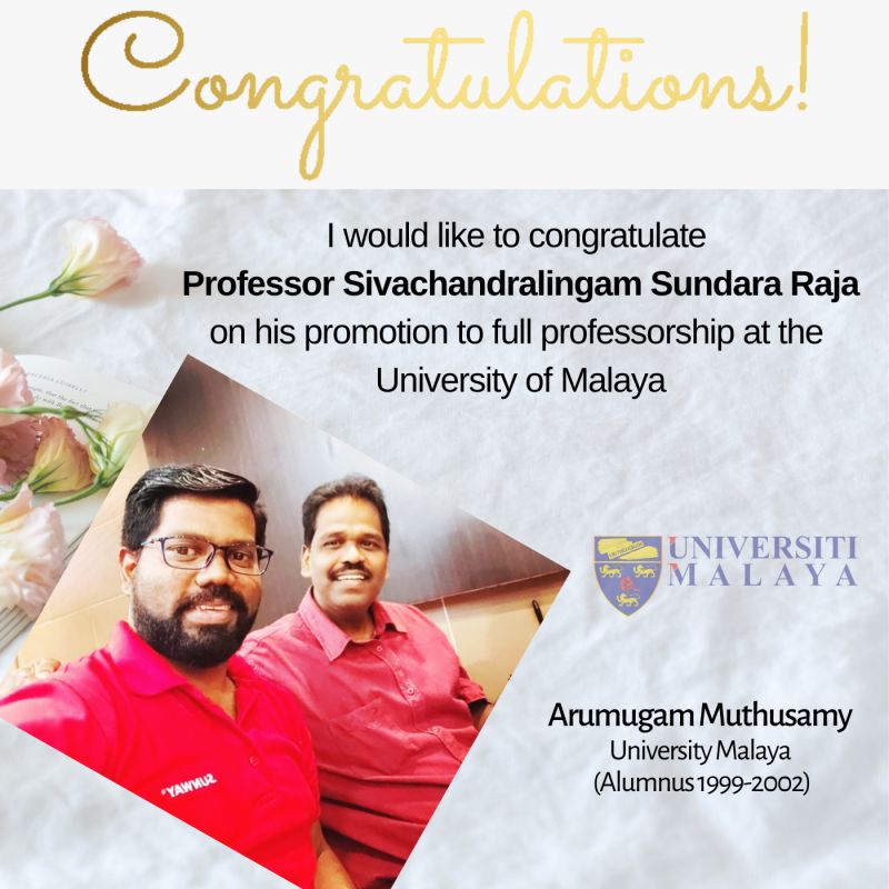 Arumugam Muthusamy on LinkedIn: #universitymalaya Arumugam Muthusamy on LinkedIn: #universitymalaya