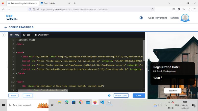 ramesh s on LinkedIn: #html #css #bootstrap ramesh s on LinkedIn: #html #css #bootstrap