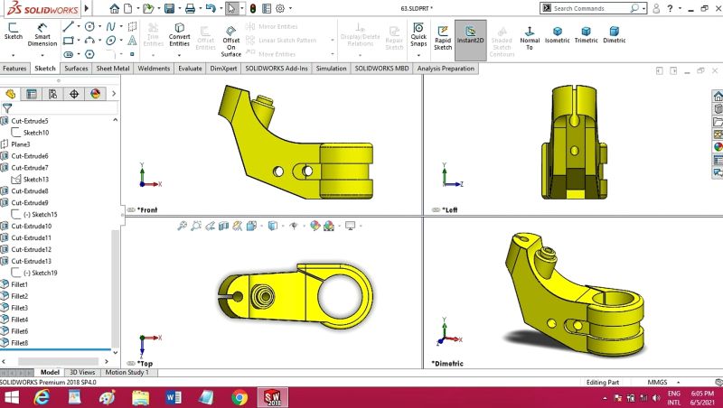 Mohammed Abdul Faiz on LinkedIn: #solidworksdesign Mohammed Abdul Faiz on LinkedIn: #solidworksdesign
