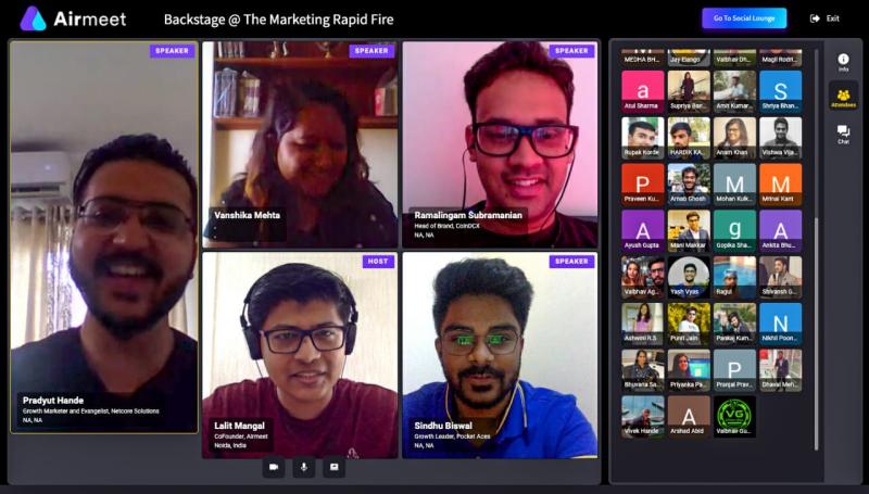 Aniket bhandari on LinkedIn: Airmeet.com Aniket bhandari on LinkedIn: Airmeet.com