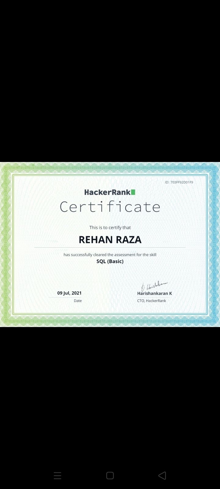 Rehan Raza on LinkedIn: #hackerrank #sql Rehan Raza on LinkedIn: #hackerrank #sql