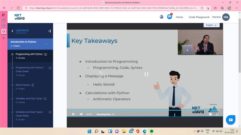 Harsha Vardhani on LinkedIn: #nxtwave #learning #python #ccbp #ccbpian ... Harsha Vardhani on LinkedIn: #nxtwave #learning #python #ccbp #ccbpian ...