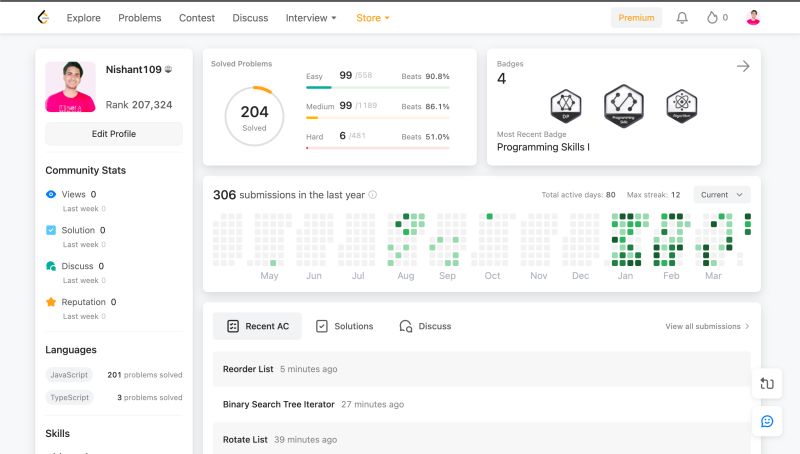 NISHANT KUMAR on LinkedIn: #leetcode #datastructures #dsa # ... NISHANT KUMAR on LinkedIn: #leetcode #datastructures #dsa # ...
