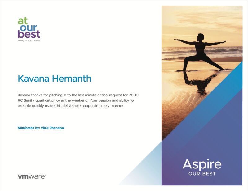 Kavana Hemanth on LinkedIn: #vmware #vmwarelife | 22 comments Kavana Hemanth on LinkedIn: #vmware #vmwarelife | 22 comments