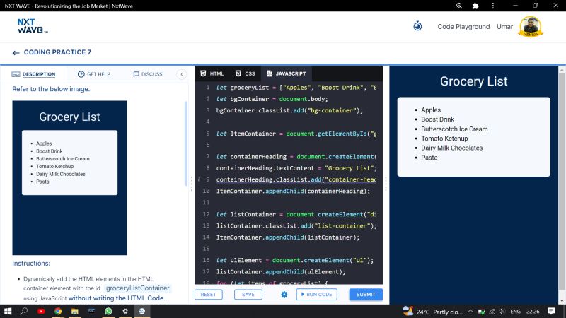 Syed Umar Kalimulla on LinkedIn: #js #programming #javascript #ccbp # ... Syed Umar Kalimulla on LinkedIn: #js #programming #javascript #ccbp # ...