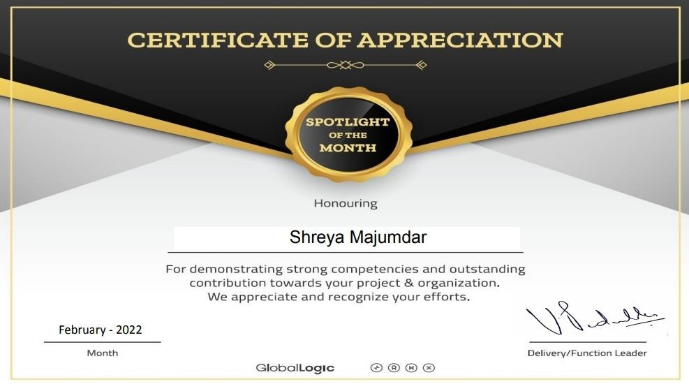 Sreya S. Majumdar on LinkedIn: #gl #hitachi #grateful #recognition # ... Sreya S. Majumdar on LinkedIn: #gl #hitachi #grateful #recognition # ...