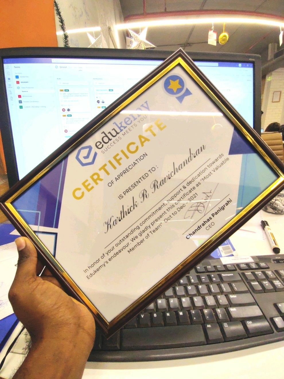 Karthick Ravichandran on LinkedIn: #thankyou Karthick Ravichandran on LinkedIn: #thankyou