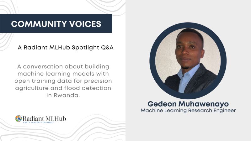 Radiant Earth Foundation on LinkedIn: Radiant MLHub Spotlight Q&A ... Radiant Earth Foundation on LinkedIn: Radiant MLHub Spotlight Q&A ...