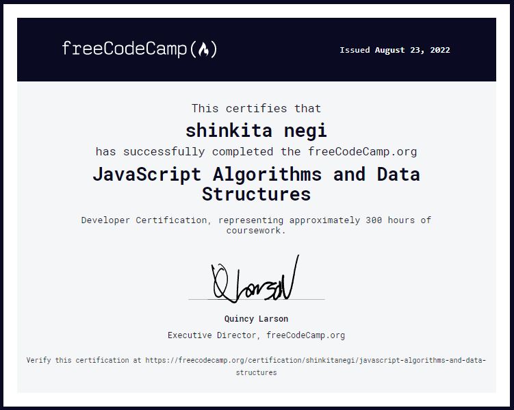 Shinkita Negi on LinkedIn: #javascript #datastructures #algorithms Shinkita Negi on LinkedIn: #javascript #datastructures #algorithms