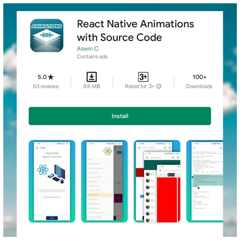 Aswin C on LinkedIn: #reactnative #animation #javascript #ui #ux Aswin C on LinkedIn: #reactnative #animation #javascript #ui #ux