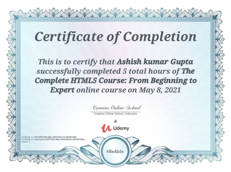 Ashish Kumar Gupta on LinkedIn: #udemy Ashish Kumar Gupta on LinkedIn: #udemy