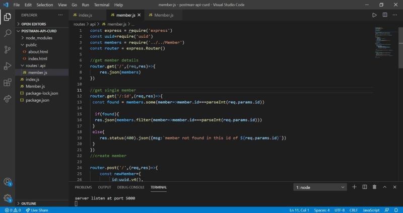 Vasanth . S on LinkedIn: #javascript #nodejs #api Vasanth . S on LinkedIn: #javascript #nodejs #api