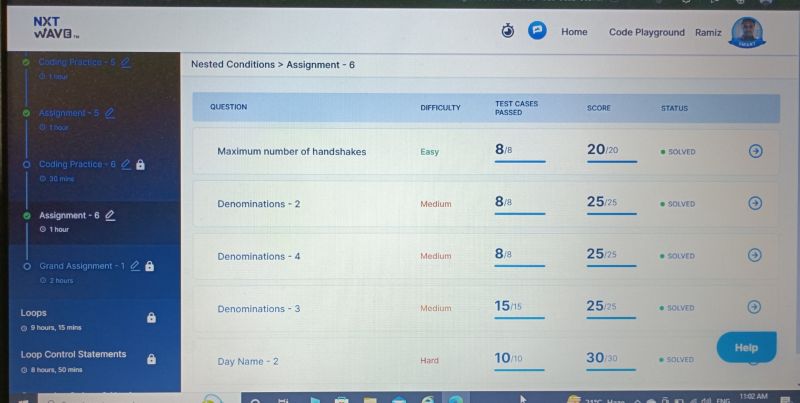 Sk Ramiz Ali on LinkedIn: #coding #pythonprogramming #nxtwave #ccbp # ... Sk Ramiz Ali on LinkedIn: #coding #pythonprogramming #nxtwave #ccbp # ...