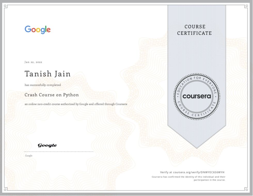 TANISH JAIN posted on LinkedIn TANISH JAIN posted on LinkedIn