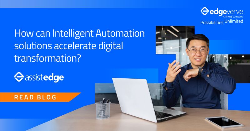 EdgeVerve on LinkedIn: Accelerate digital transformation with ... EdgeVerve on LinkedIn: Accelerate digital transformation with ...