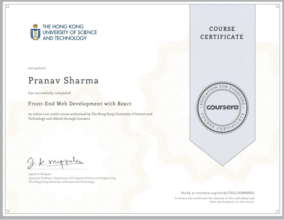 Pranav Sharma on LinkedIn: #react #javascript #frontend #reactjs Pranav Sharma on LinkedIn: #react #javascript #frontend #reactjs