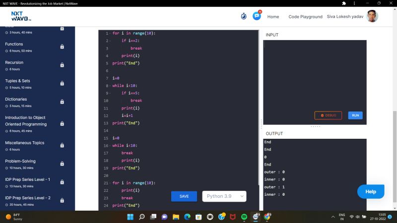 Siva Lokesh Yadav Golla on LinkedIn: #pythonprogramming #programming ... Siva Lokesh Yadav Golla on LinkedIn: #pythonprogramming #programming ...