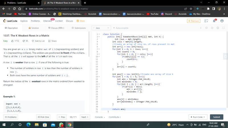 swetha thota on LinkedIn: #leetcode #coding #dsa #30daysofcodechallenge swetha thota on LinkedIn: #leetcode #coding #dsa #30daysofcodechallenge
